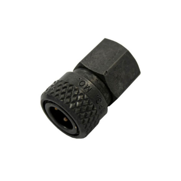 Ninja Paintball Female Brass Quick Disconnect – Black | Impact Proshop