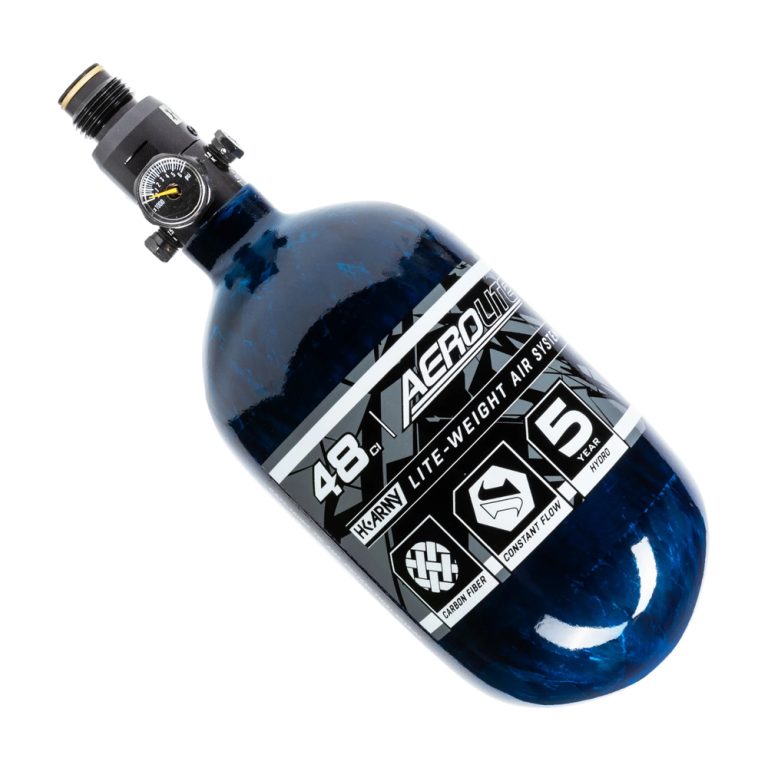 HK Army HEX Aerolite Extra Lite Carbon Fiber Compressed Air Paintball ...