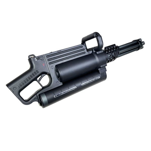 WELL Pro WE23-X AEG Airsoft Rotary Minigun – Black | Impact Proshop