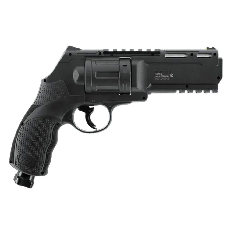 T4E TR50 .50 Caliber Paintball Revolver – Gen 2 – Black | Impact Proshop
